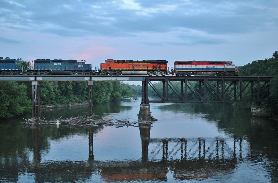 Industrial History: IR/BNSF/BN/CB&Q Bridge over Fox River at Sheridan, IL