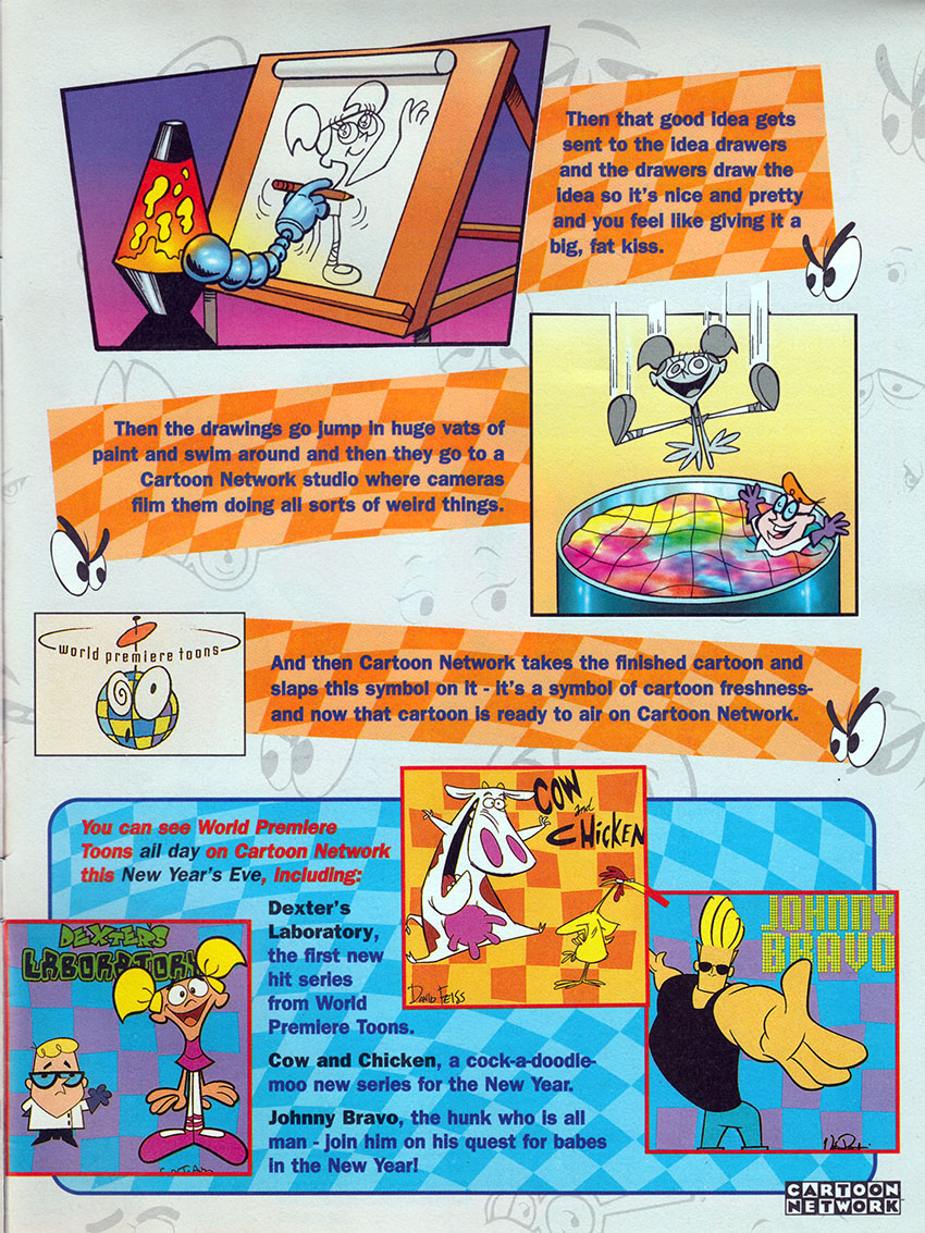 Lew Stringer Comics: Artwork for CARTOON NETWORK (1996)