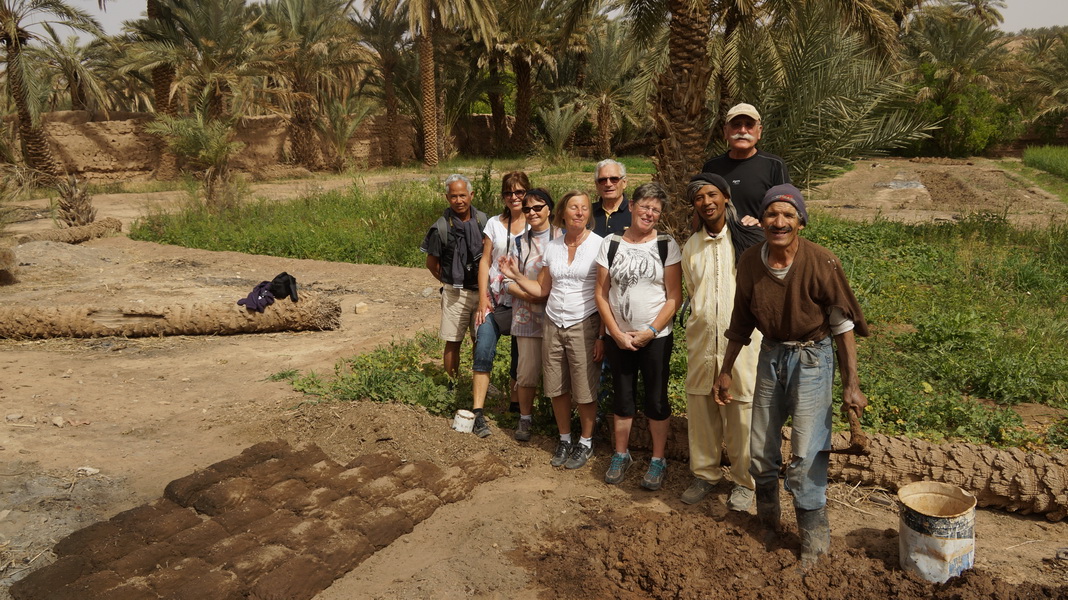 Notre tour du Maroc 2014: 02 avr - Visite au ksar Zenaga - Figuig