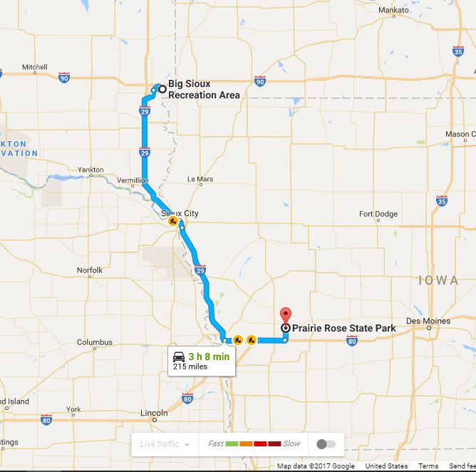 High Tide And Green Grass: Prairie Rose State Park, Harlan, Iowa