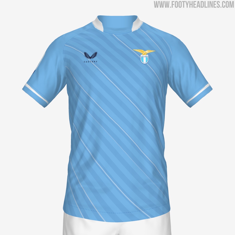 Castore Wants to Enter Italian Market: Castore Lazio 21-22 Home, Away ...
