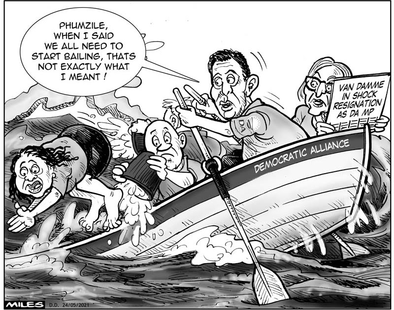 Cartoons by Miles: Jumping ship