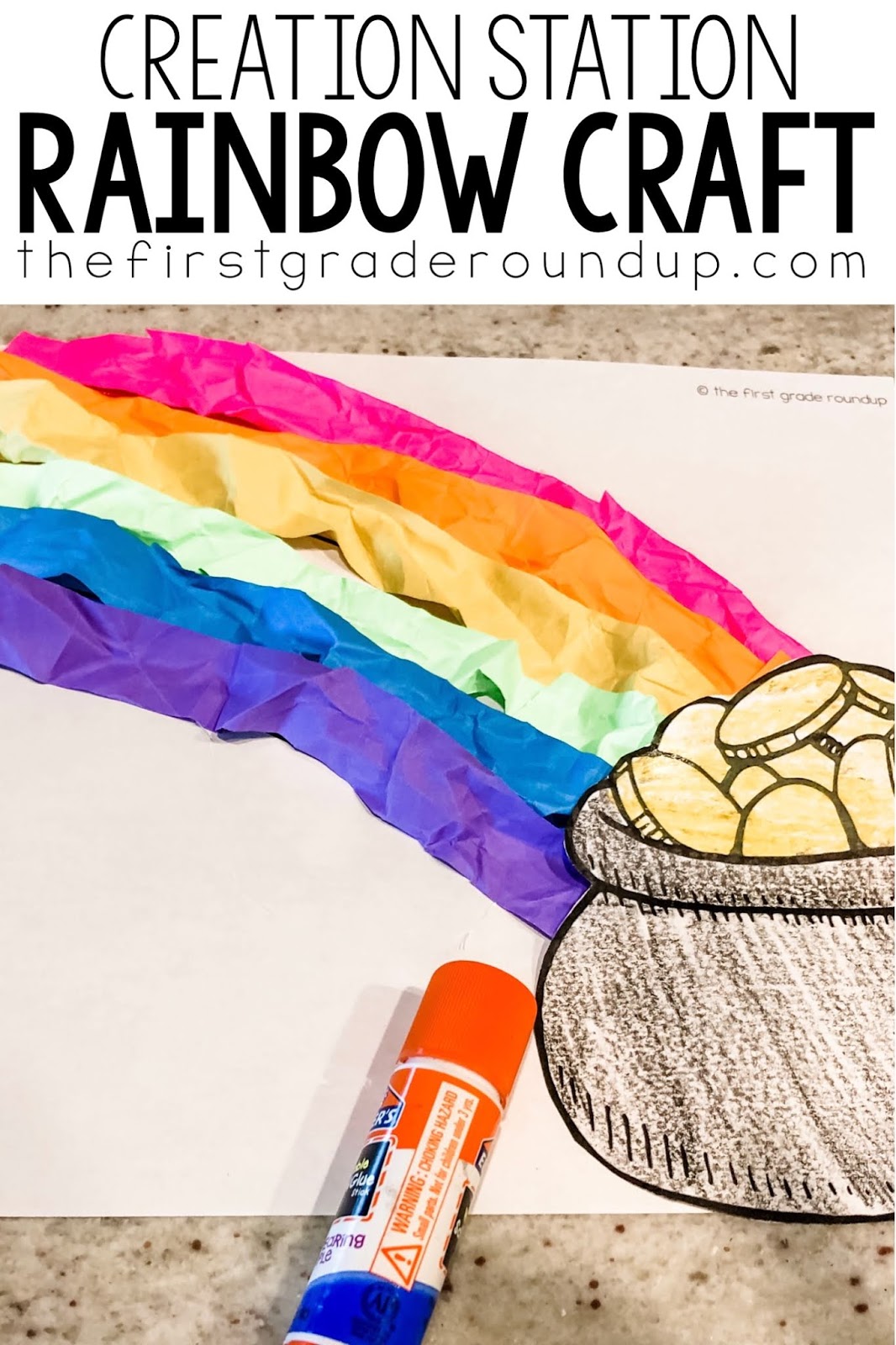 Easy & Independent Rainbow Craft Ideas for Kindergarten & 1st Grade ...
