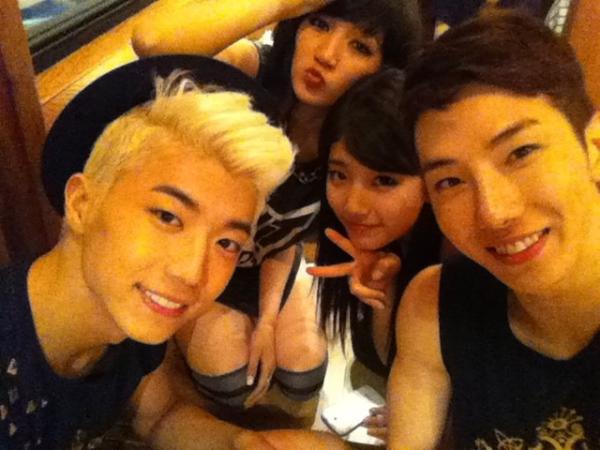 Everything About 2PM: [Twitter] 2PM Wooyoung & JYP Friends