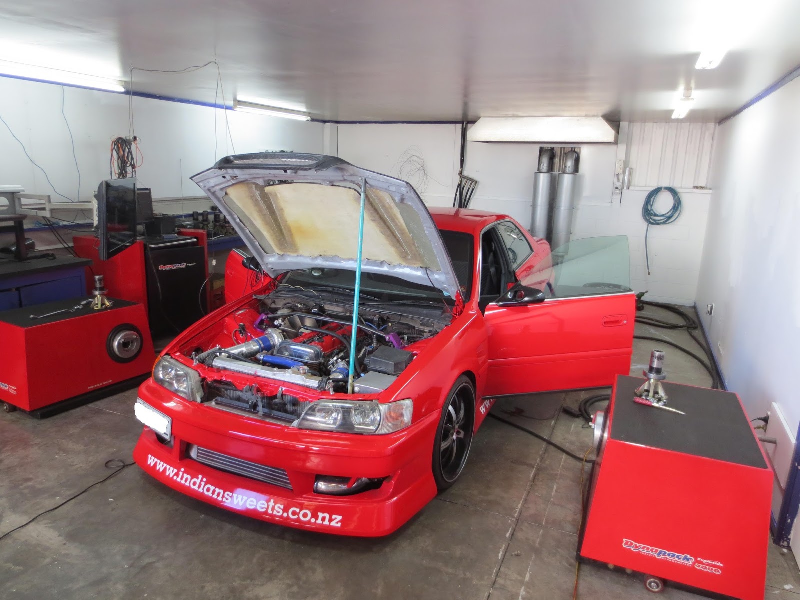 ST Hitec's Tuning Diary: JZX100 CHASER 2JZ stock with single turbo....