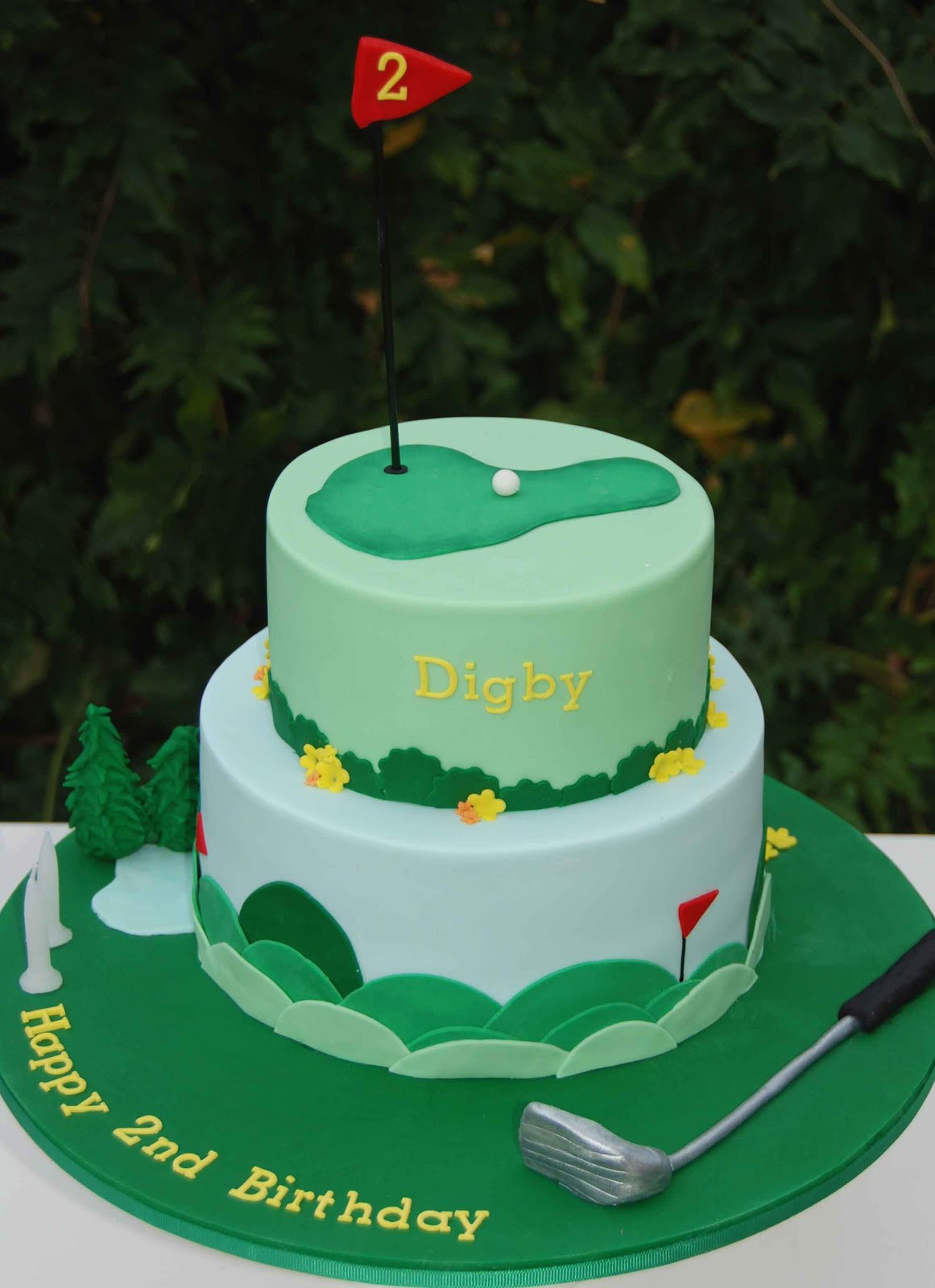 Pin by Linda Cavazos on Golf ideas | Golf cake, Cake, Novelty cakes