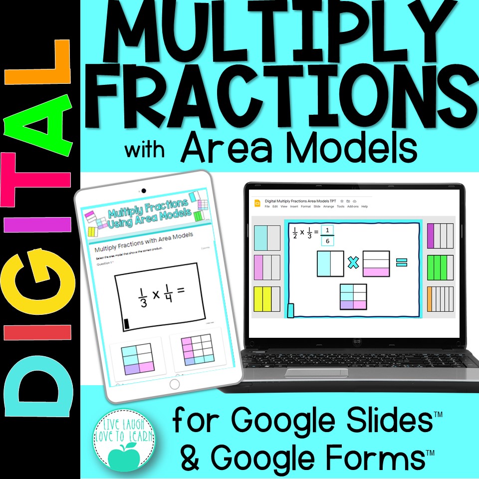 How to Teach Multiplying Fractions Using Area Models - Live Laugh Love ...
