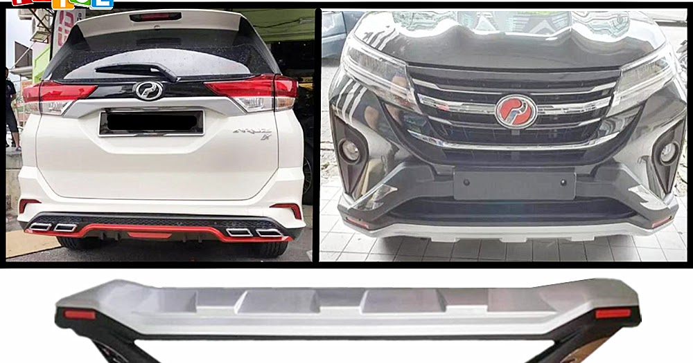 Car Accessories: PERODUA ARUZ BODY KIT FRONT AND REAR 1 SET V1