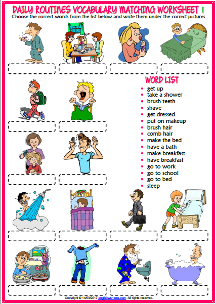 My bilingual talent: DAILY ROUTINE AND TIME...