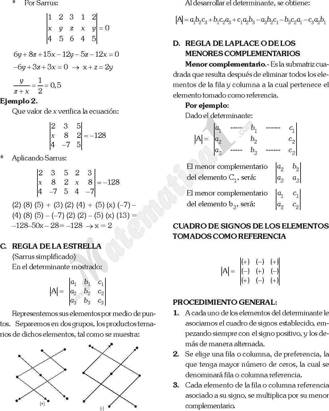 MATRICES EJERCICIOS RESUELTOS DE MATEMÁTICAS PDF