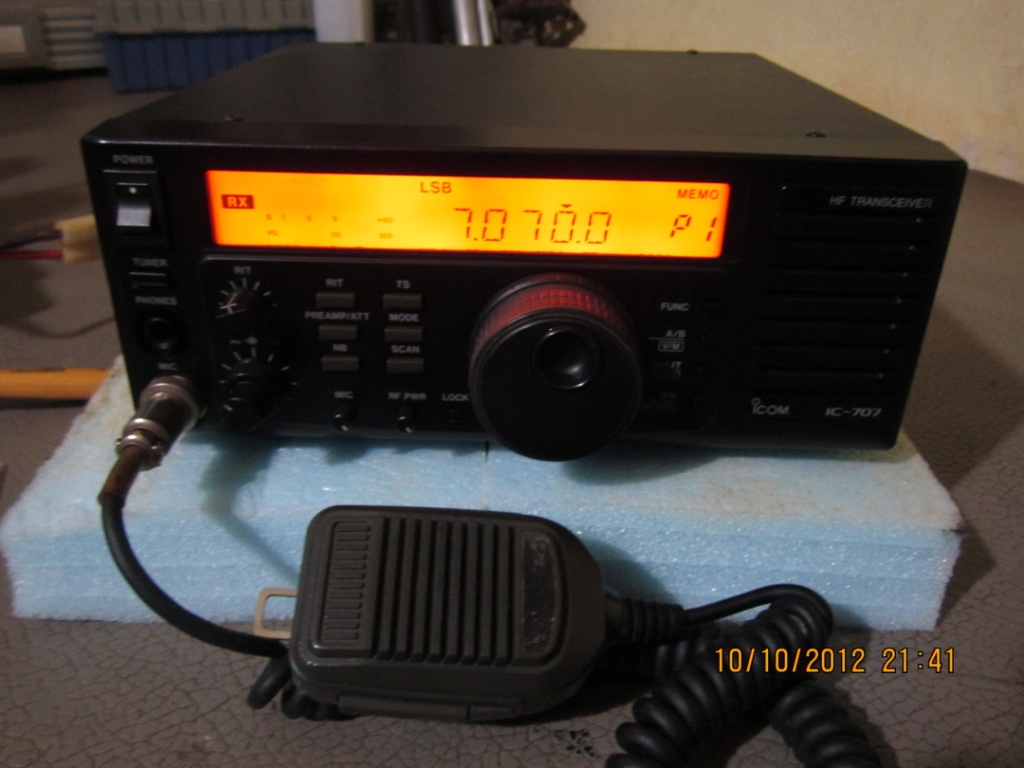 Doel Connect Shop: HF.ICOM IC-707,Second.(SOLD)»»Tegal, JA-TENG.