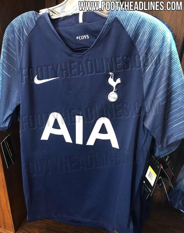Nike Tottenham Hotspur 18-19 Home & Away Kits Leaked - Footy Headlines