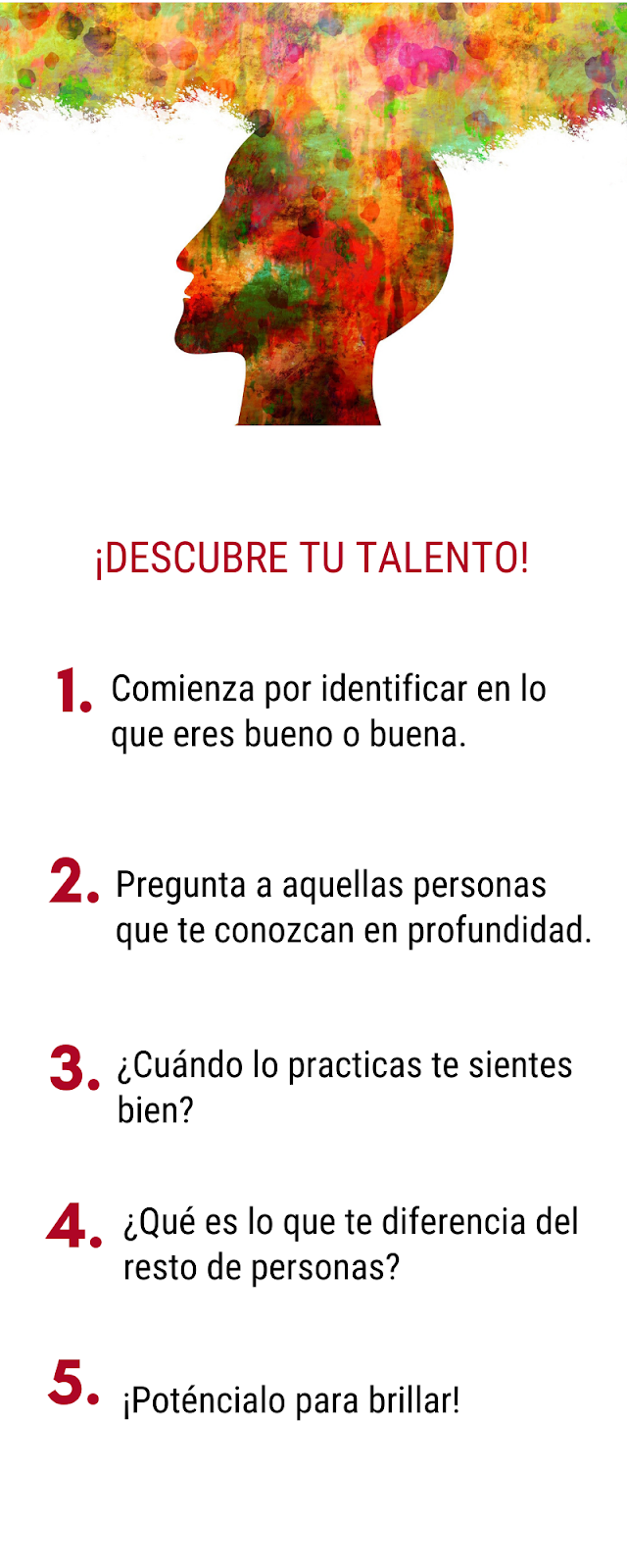 ¡Descubre tu talento!