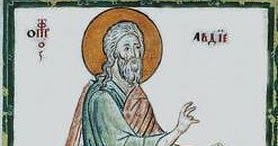 ORTHODOX CHRISTIANITY THEN AND NOW: On the Prophet Obadiah (St ...