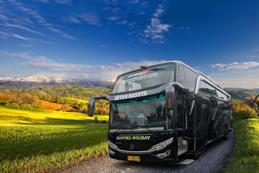 Bus Pariwisata Mustika Holiday Jakarta - Jalur Bus
