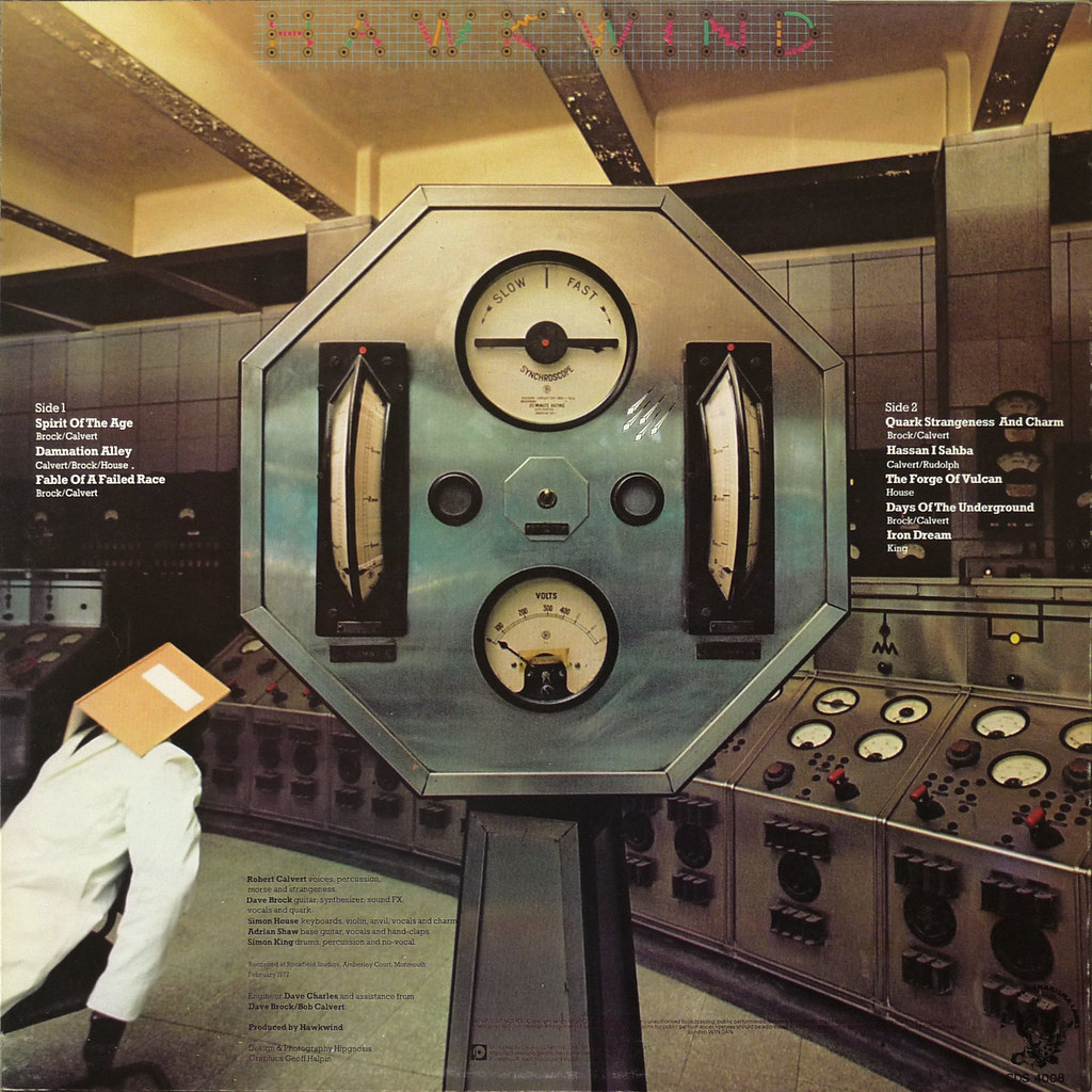 Classic Rock Covers Database: Hawkwind - Quark, Strangeness and Charm ...