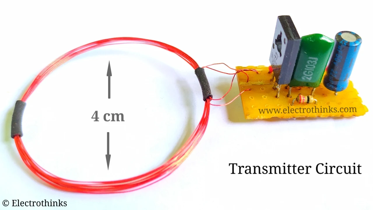 Wireless Power Transmission Circuit using Any NPN Transistor