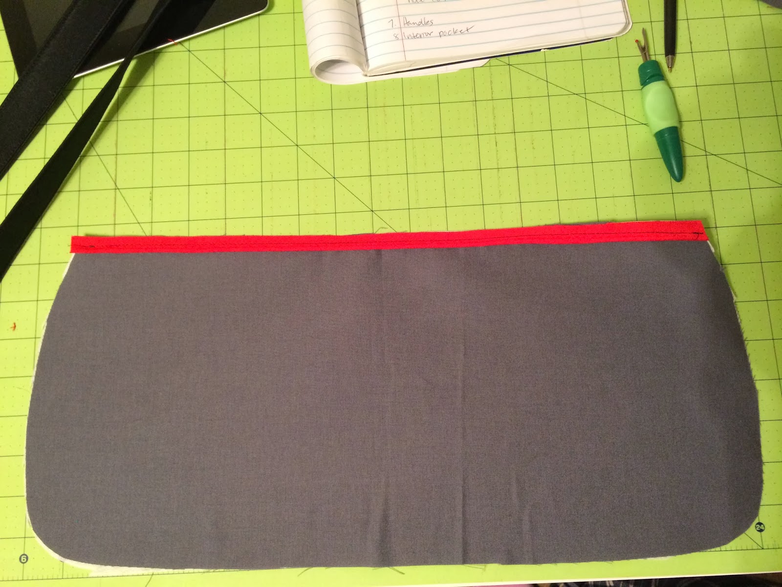 Ali Cat & Co.: Betty Sewalong Day 2: Prep and Side Panel Pocket