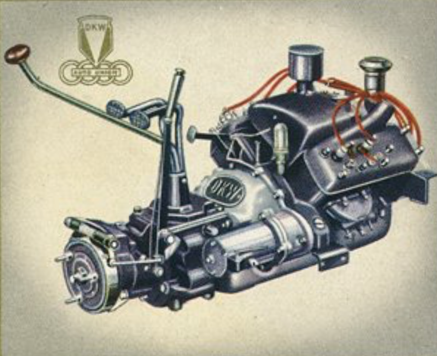 DKW Auto-Union Project: DKW 4=8 Engine for Sale