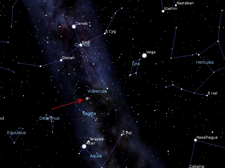 Halling Skies: Messier 27 - The Dumb-bell Nebula...