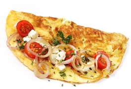 Omleta cu branza si rosii ~ Retete Culinare