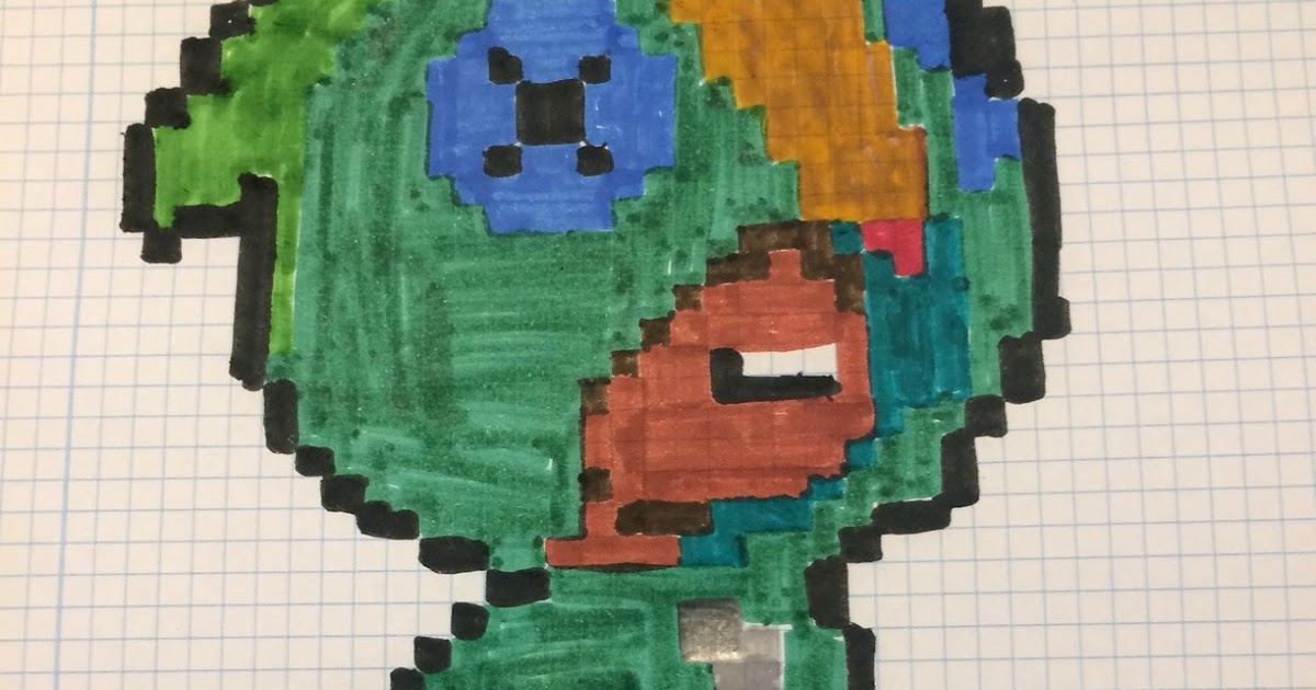 PIXEL ART LEON BRAWL STARS