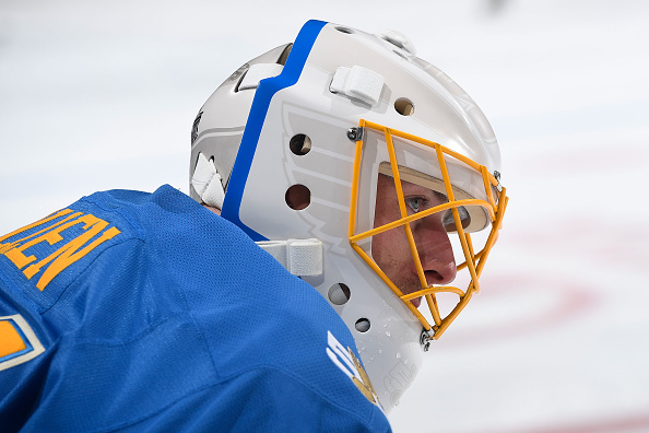Jake Allen's sweet new goalie mask for the 2021-22 season : r/hockey