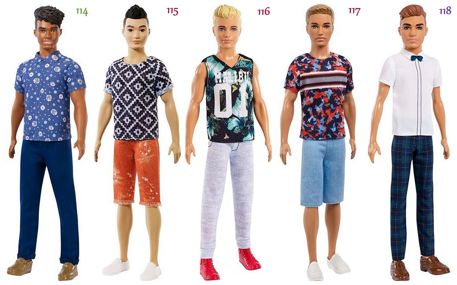 ...que bonito Yohanita!: Barbie Fashionistas 2019: Ken doll #115 y ...