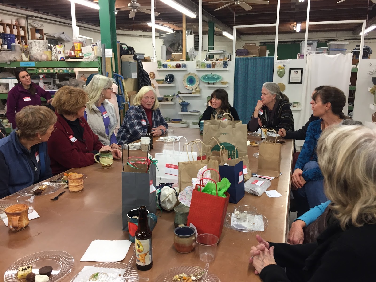 Recap: December Clay Club at Odyssey Clayworks in Asheville