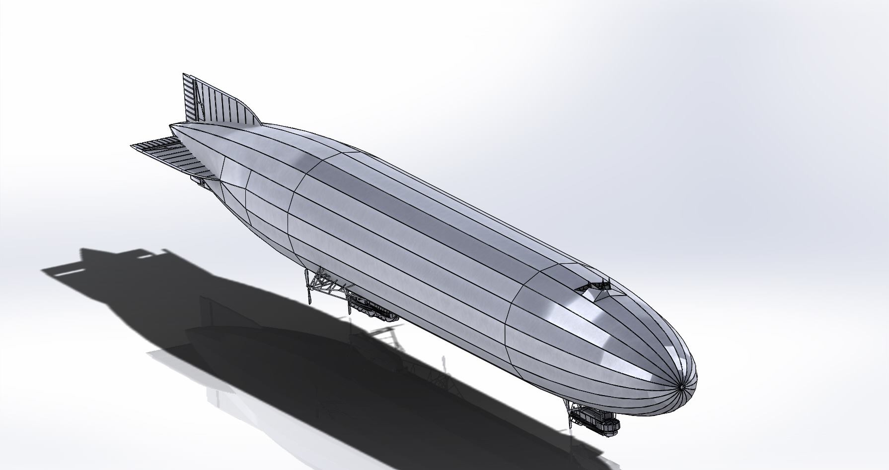 Kampfgruppe 1/144: 1/144 Zeppelin LZ-13 HANSA- by Mikr-Mir