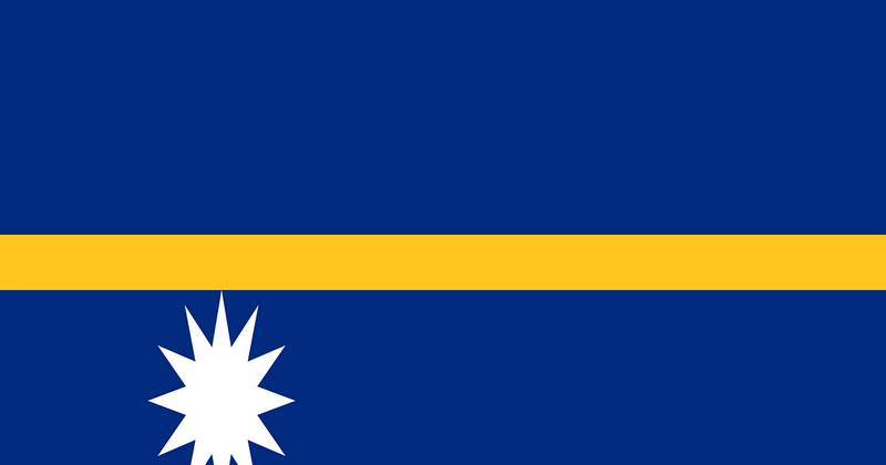 Bandera de Nauru