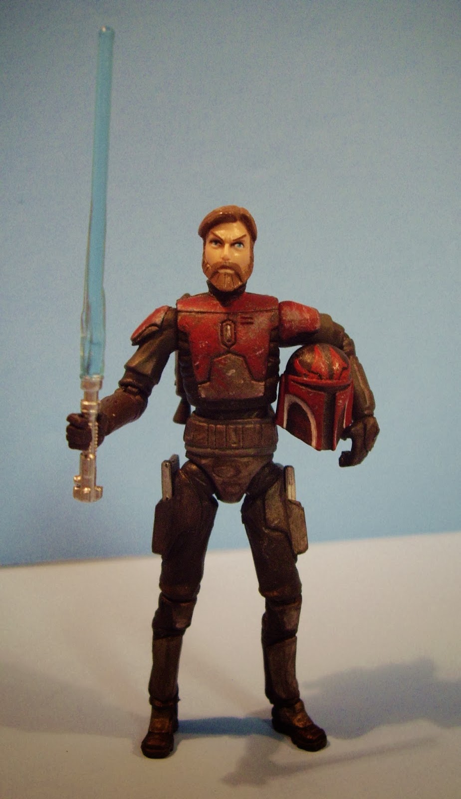 Customs for the Kid: "Clone Wars Obi-Wan Kenobi in Maul Mando Armor ...