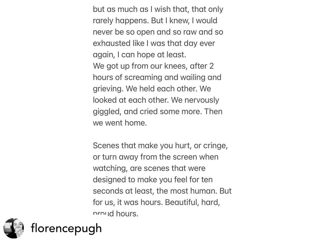 Reflections on Midsommar: ⚘ Behind the Scenes: Florence Pugh describes ...