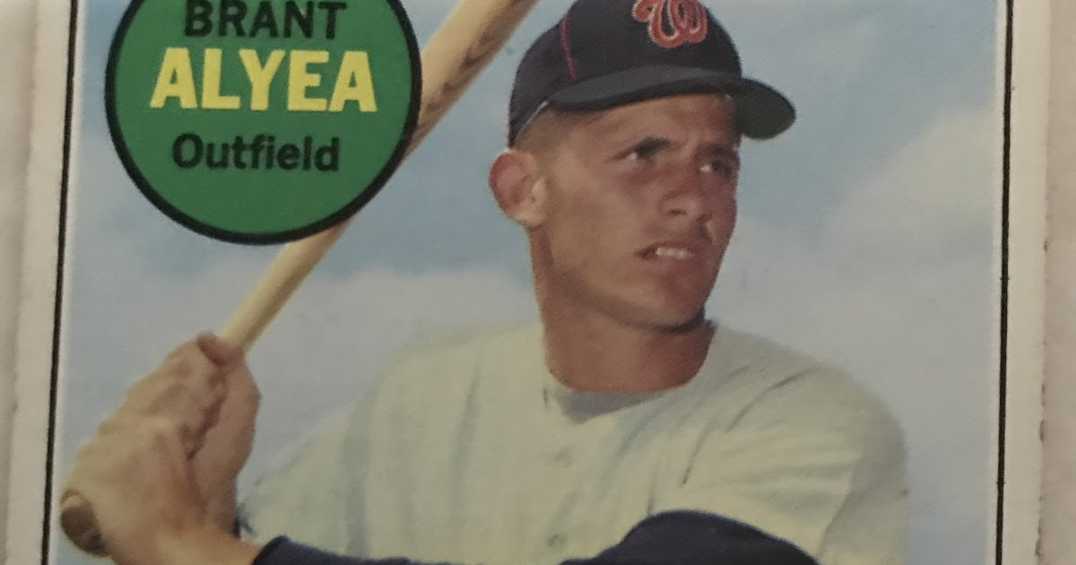 Baseball Cards Come to Life!: Vintage backgrounds: 1969 Topps Brant Alyea