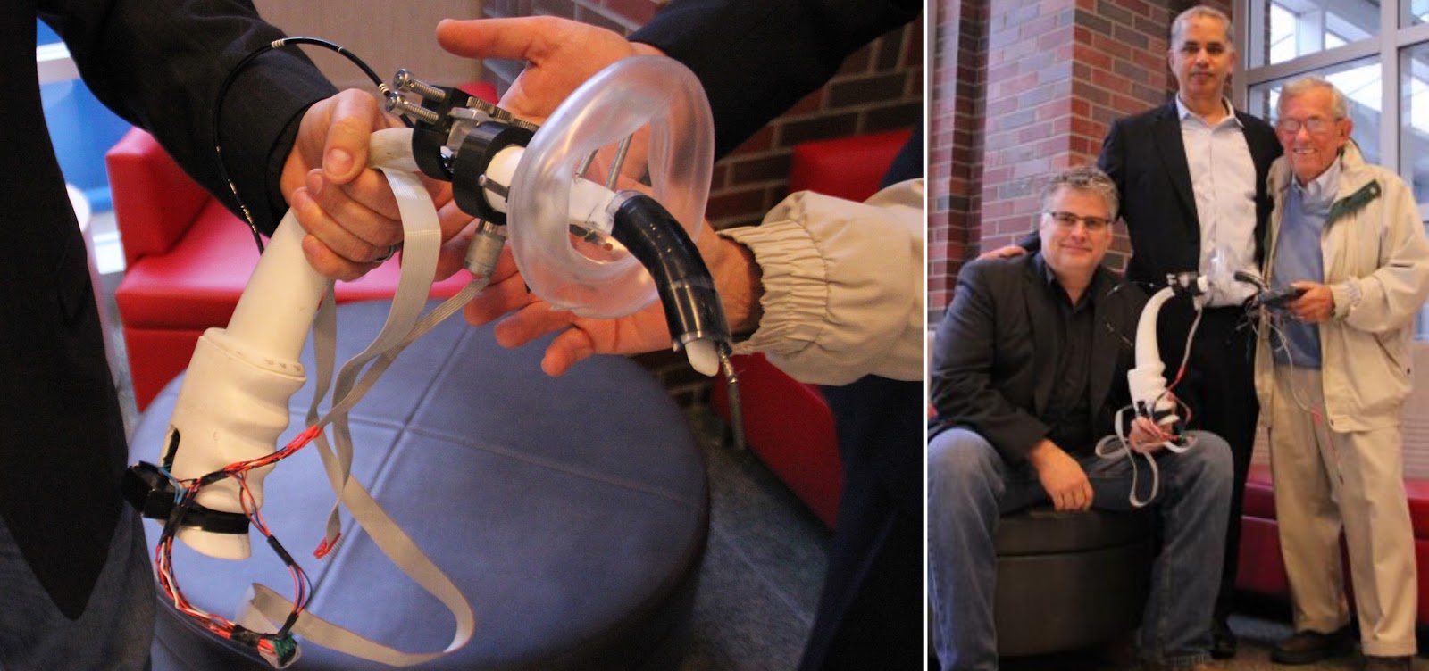 New robotic intubation device