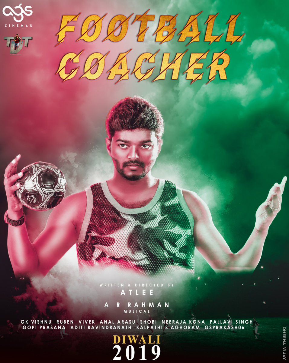 Thalapathy Vijay HD Images: Vijay 63 Fan Made Poster Images