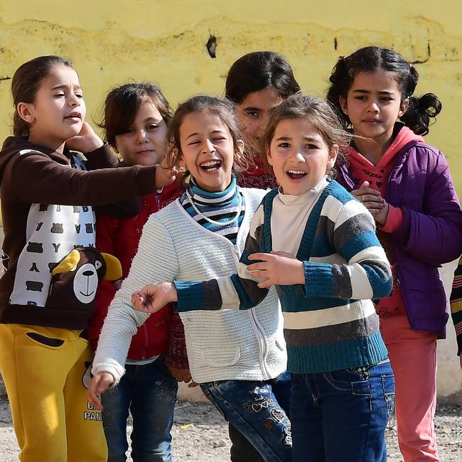 The Smiles of Syrian Children