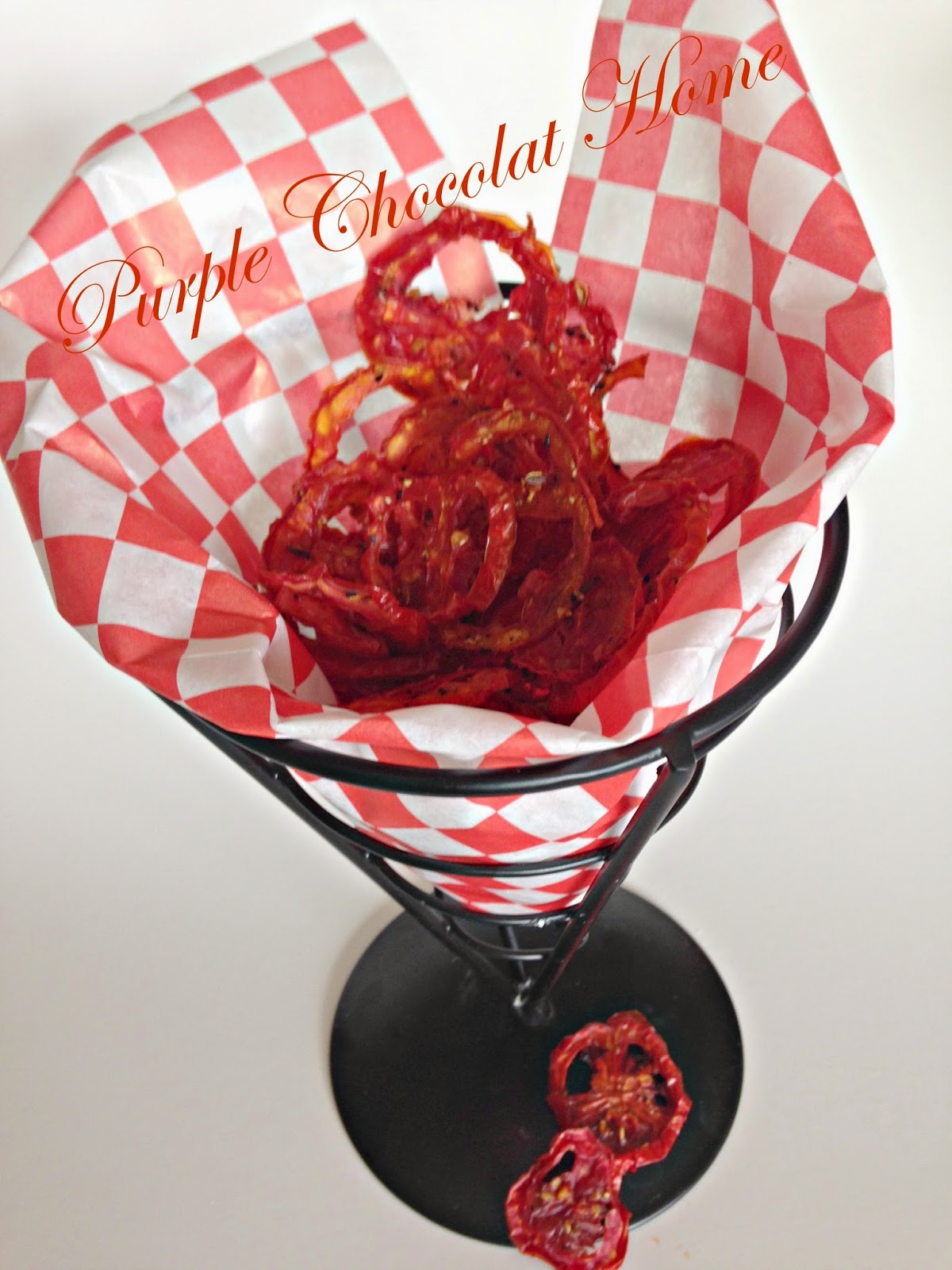 Oven Dried Tomatoes - Purple Chocolat Home