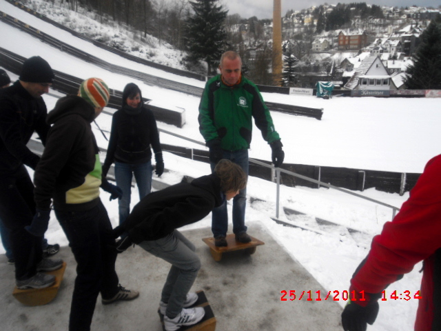 Laufen und mehr: Skispringen in Lauscha
