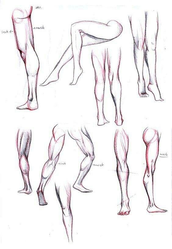 Aprenda A Desenhar Desenho Digital Como Desenhar Pernas E Posições
