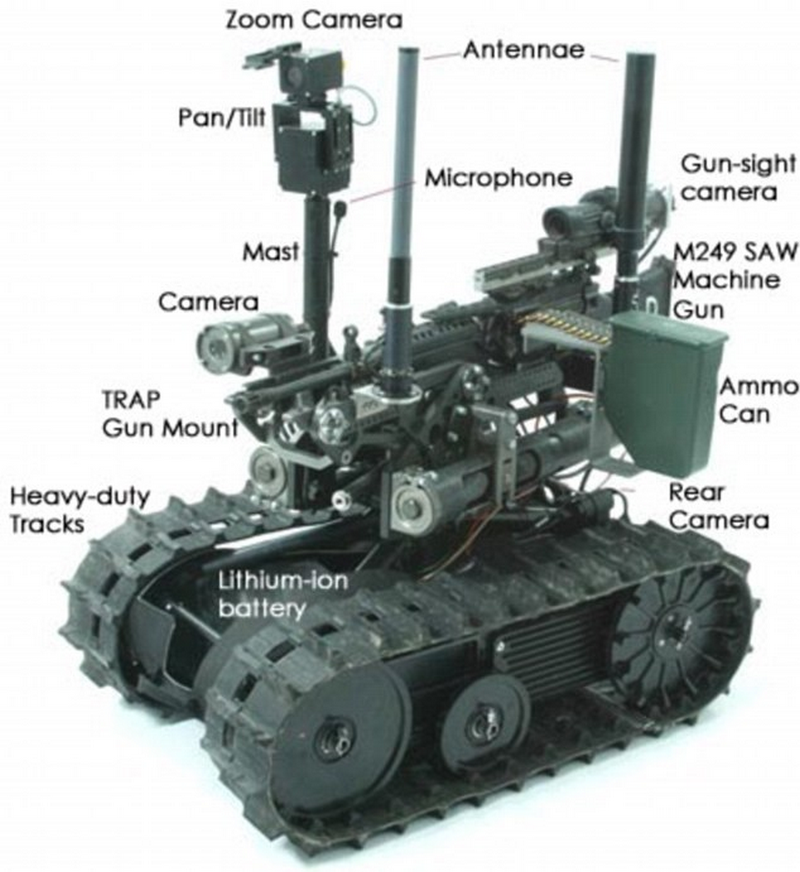 desarrollo defensa y tecnologia belica: Vídeo: EEUU ensaya su nuevo robot de combate
