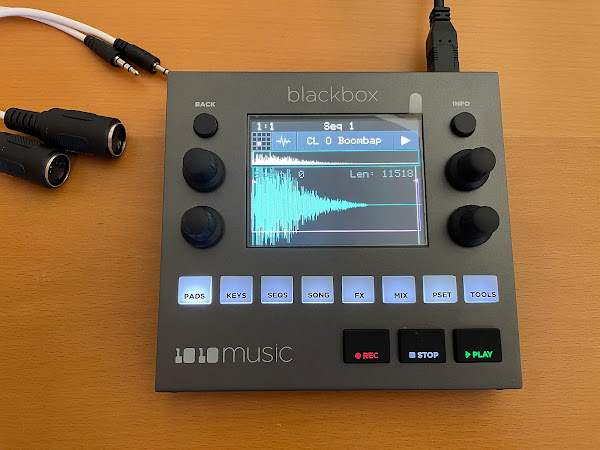 MATRIXSYNTH: 1010 Music Blackbox Desktop Compact Sampling Studio w ...