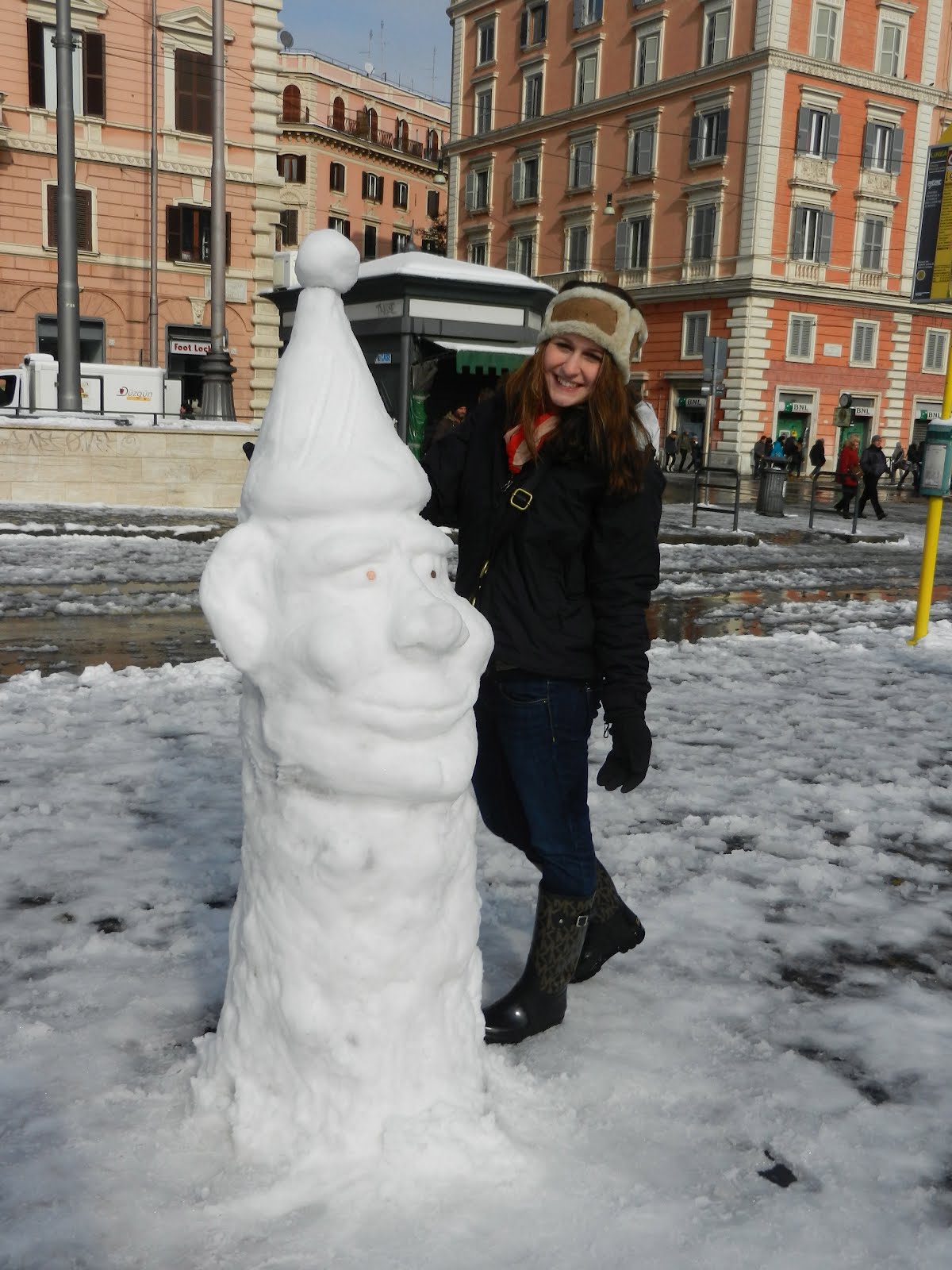 Kelly in Rome