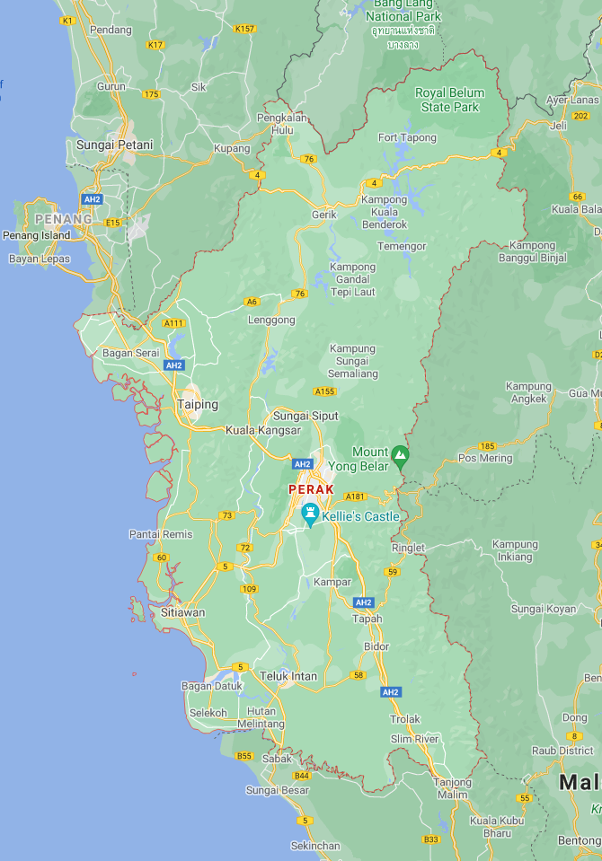 Tempat-Tempat Menarik Di Negeri Perak (Mengikut Daerah).