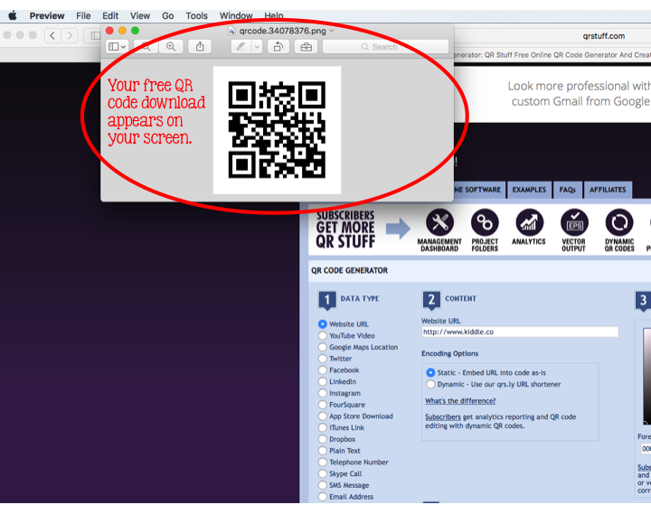 Carol's Teaching Garden: How to Create QR Codes for Free
