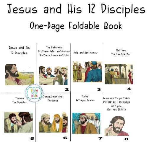 The Disciples of Jesus | Bible Fun For Kids