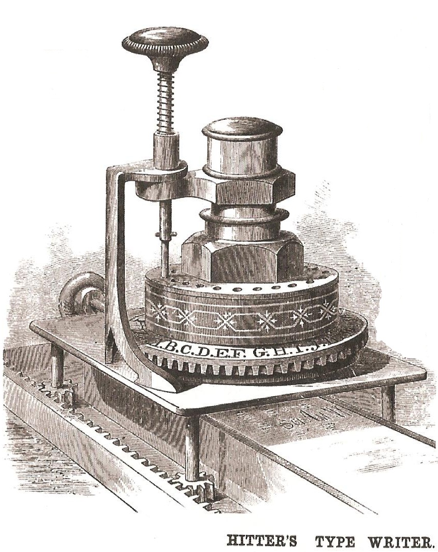 oz.Typewriter: Jean Alfred Hitter's Pocket Typewriter