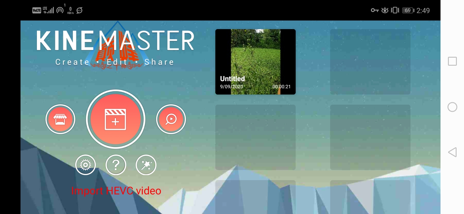 KineMaster pro + Chroma Key 2020