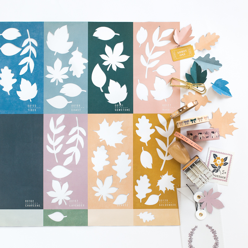 Bea Valint: Fall layout | Crate Paper DT