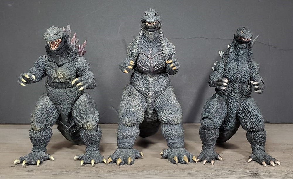 The Gryphon's Lair : NECA GODZILLA 2003 | Figure Review